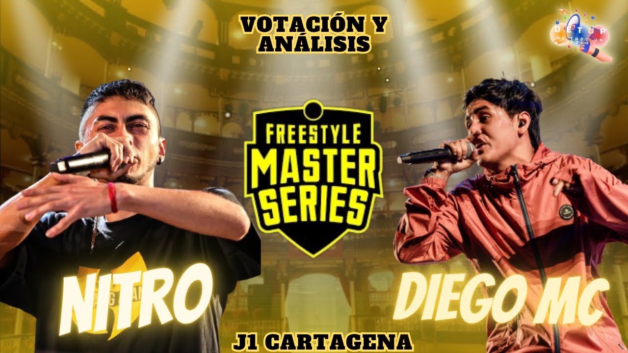 🔥EL BICAMPEON CHILENO EMPIEZA FUERTE🔥| REACCION NITRO VS DIEGO MC J1 ...