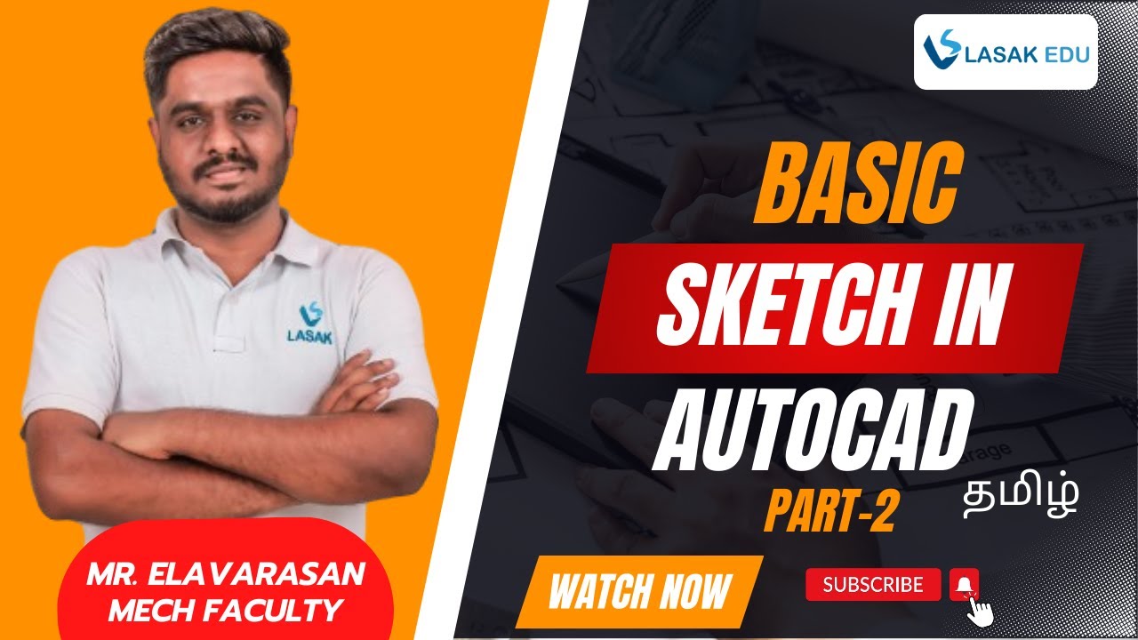 AutoCAD Basic Sketch tools Part -2 - YouTube