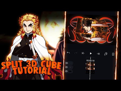 Tutorial Split 3D Cube - Alight Motion - YouTube