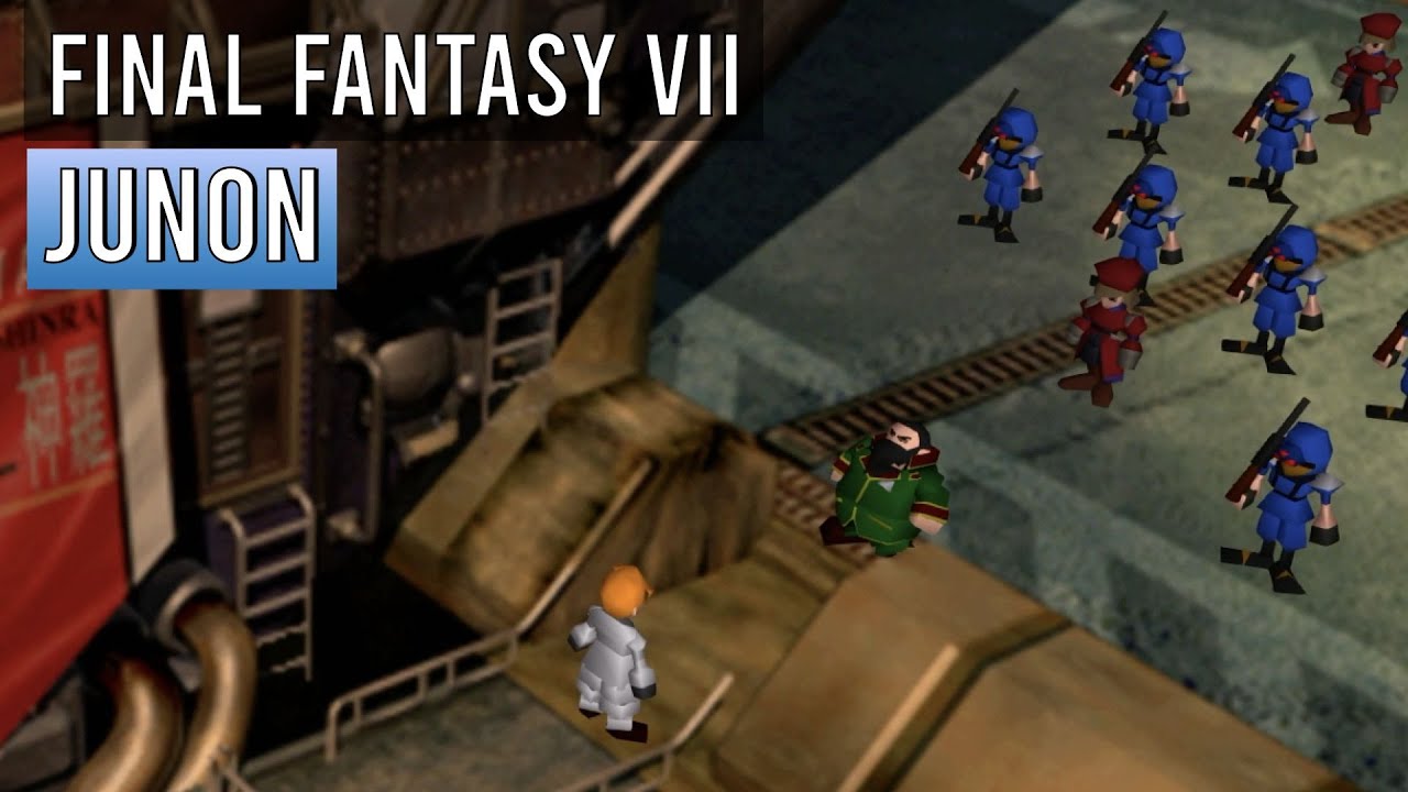 Junon walkthrough in Final Fantasy 7 (original) - YouTube