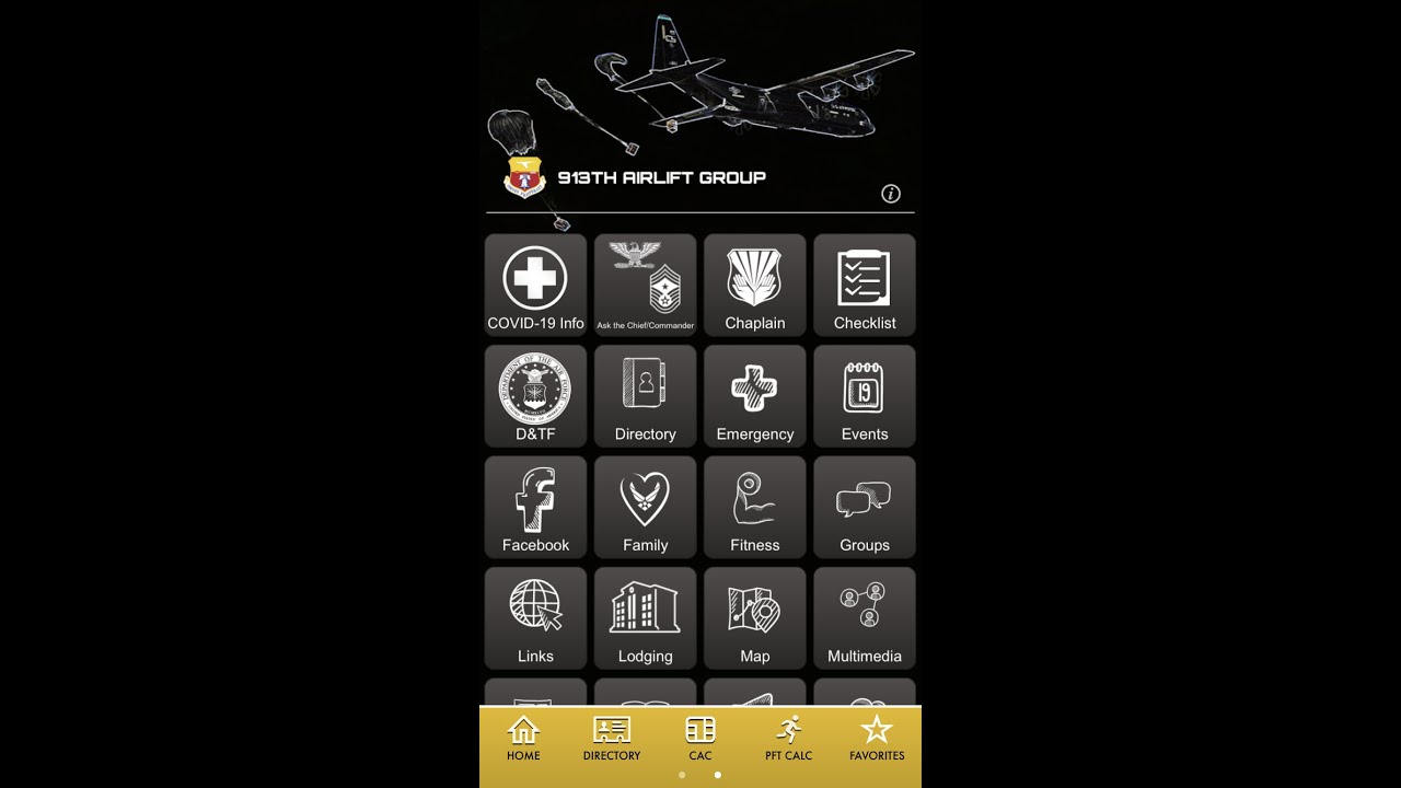 USAF Connect App 913 AG vid - YouTube