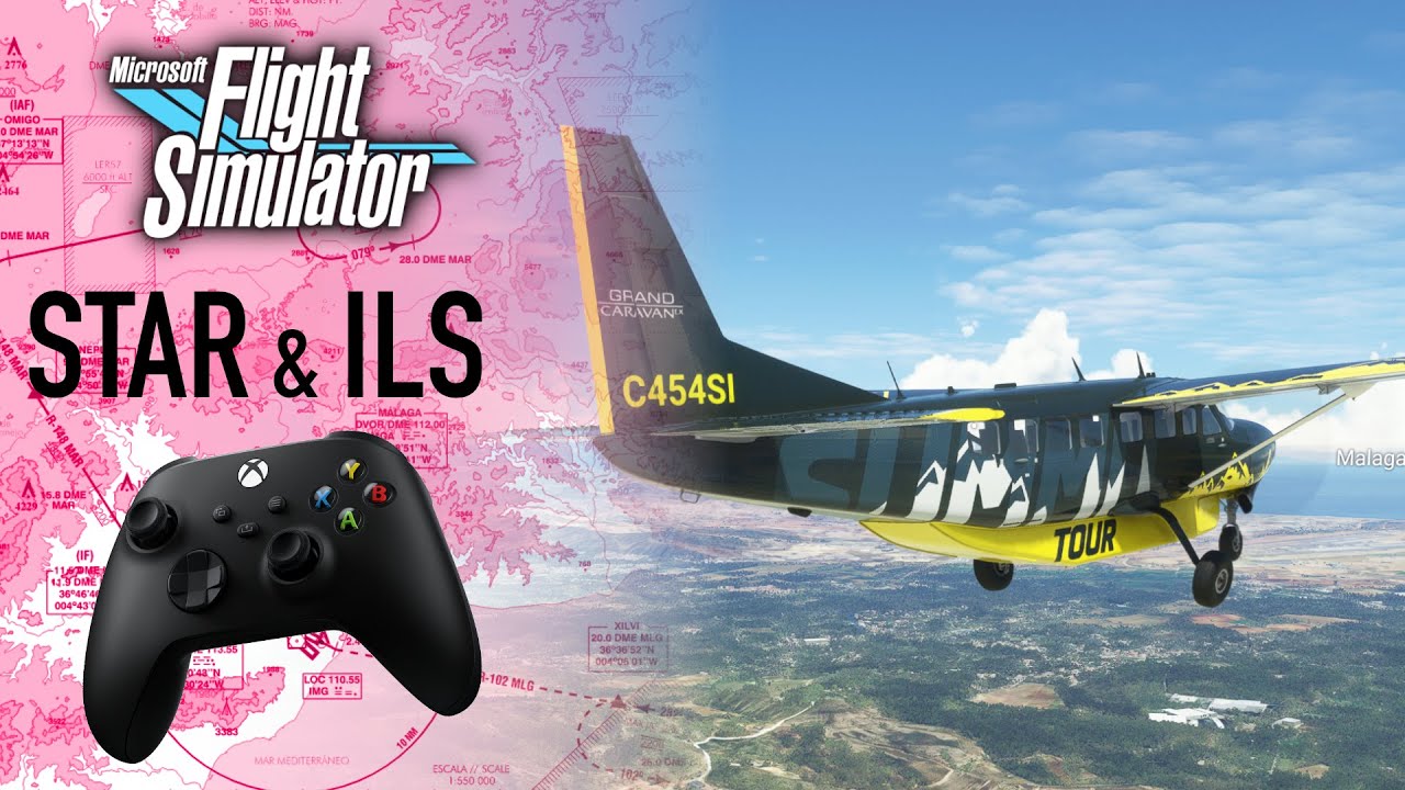 IRL Pilot does an ILS - Flight Simulator on Xbox - YouTube