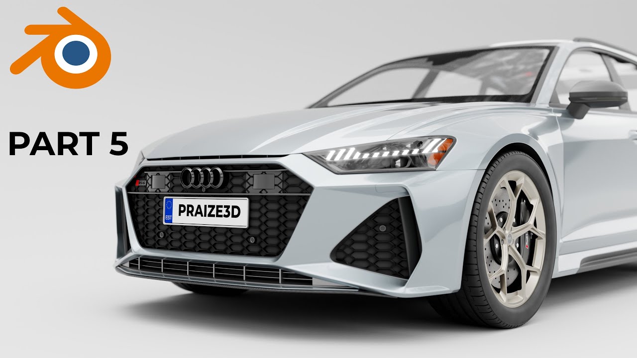 How to model a car in blender ( PART 5) REUPLOAD - YouTube