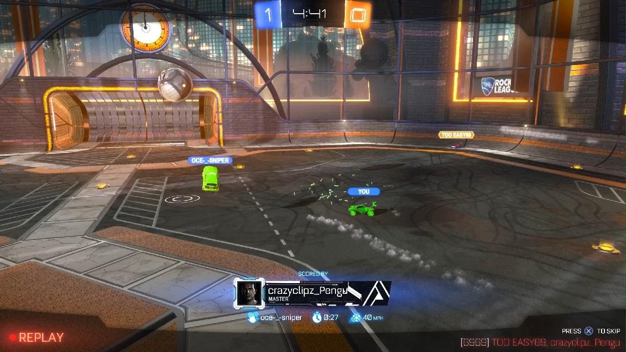 Fastest Score In My rocket league career - YouTube