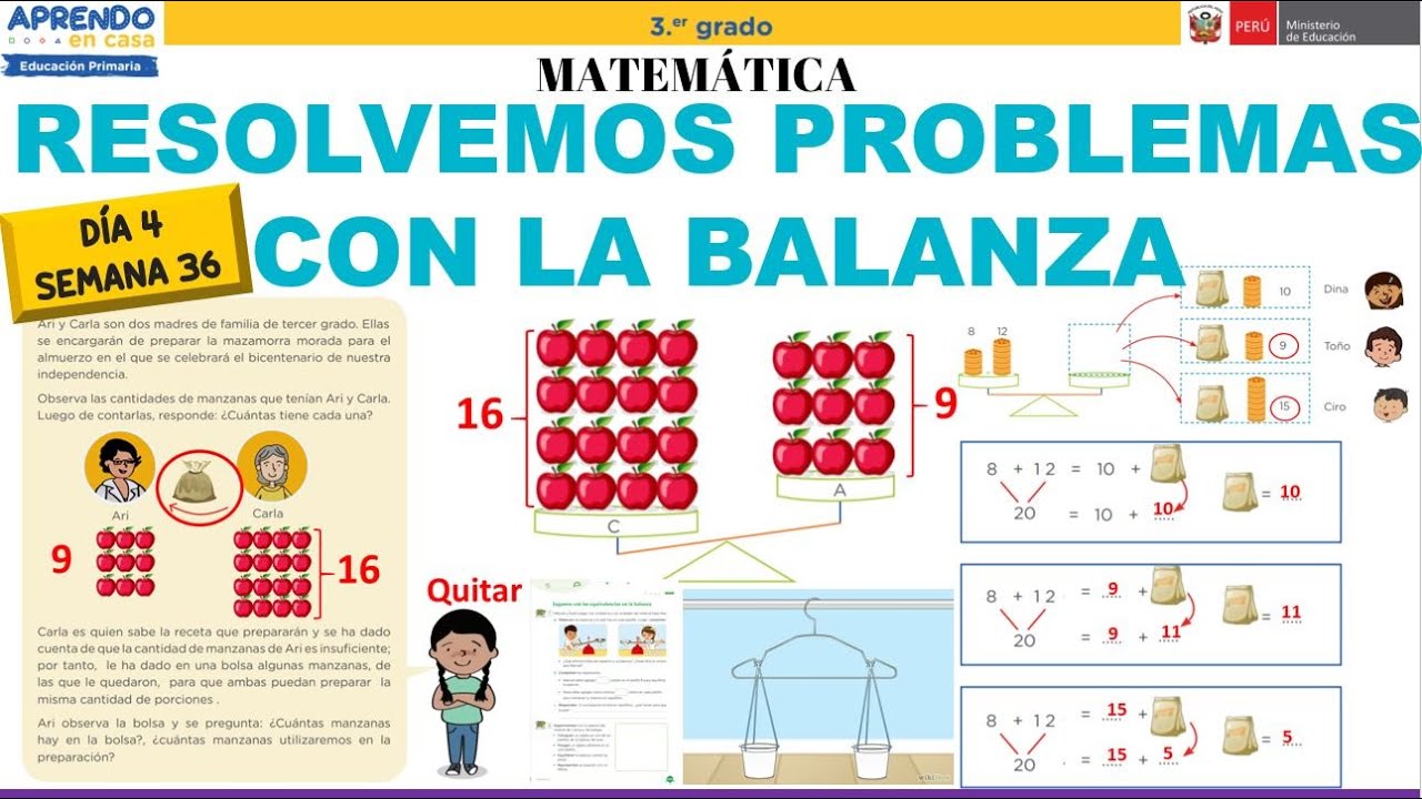 Hoja De Trabajo Con Problemas De Balanza De Platillos Manual De
