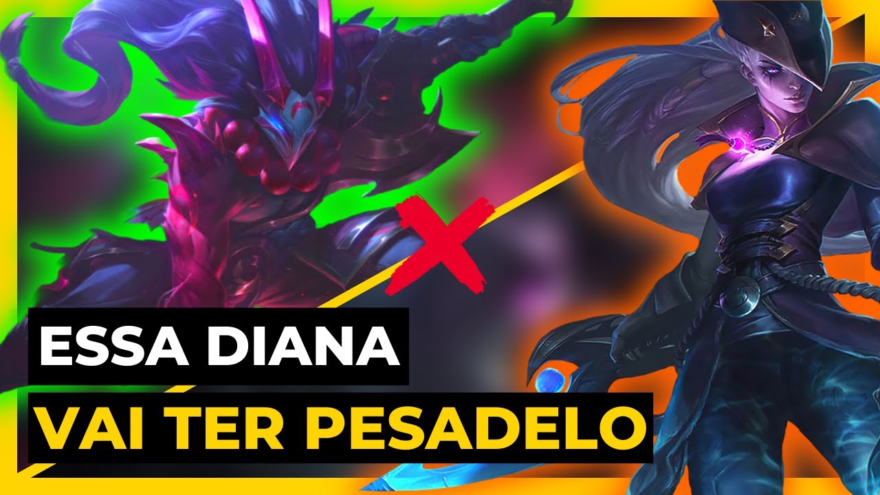 LANCEI O TRYNDA JUNGLE E FIZ HISTÓRIA | [TRYNDAMERE X DIANA] | League ...