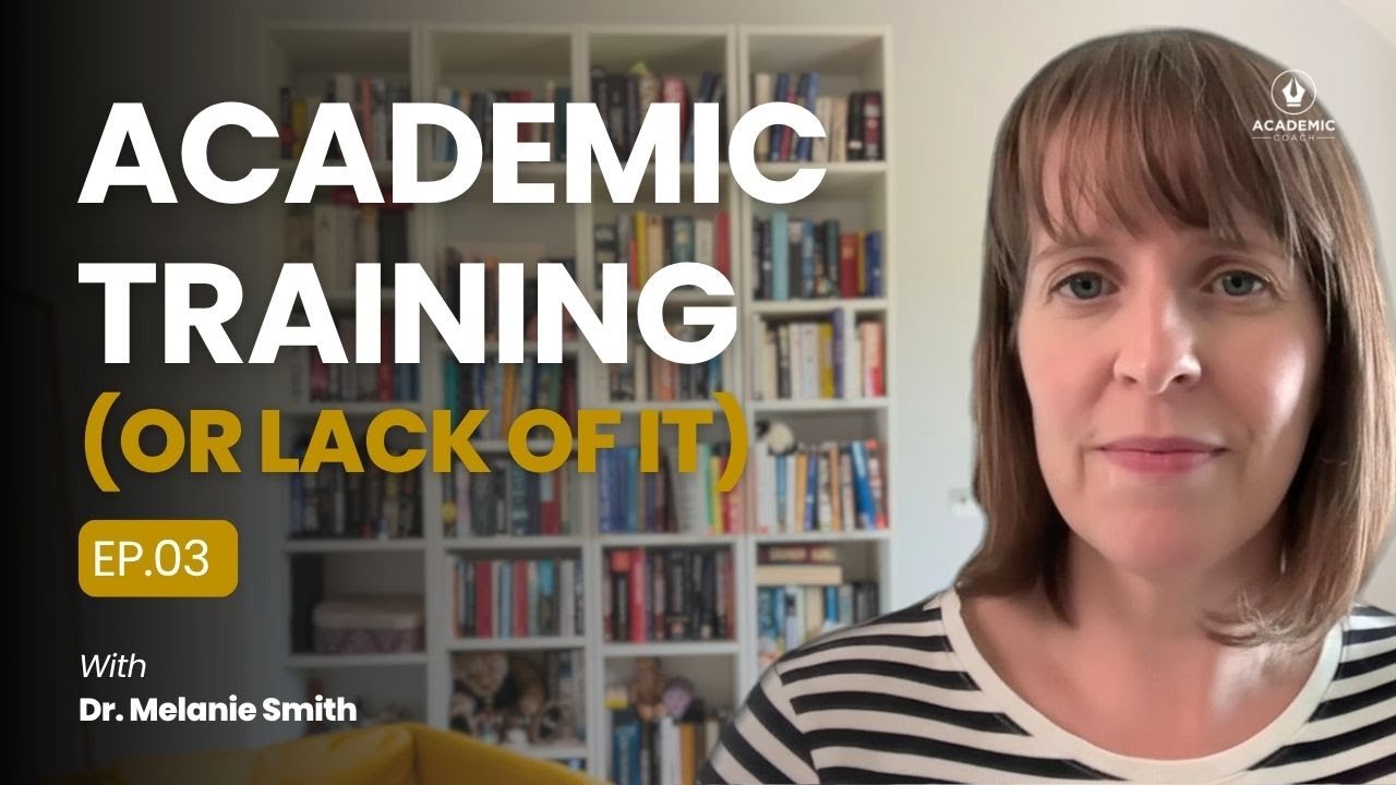 Academic Training (or lack of it) | The Academic Edge 🎙️ - YouTube
