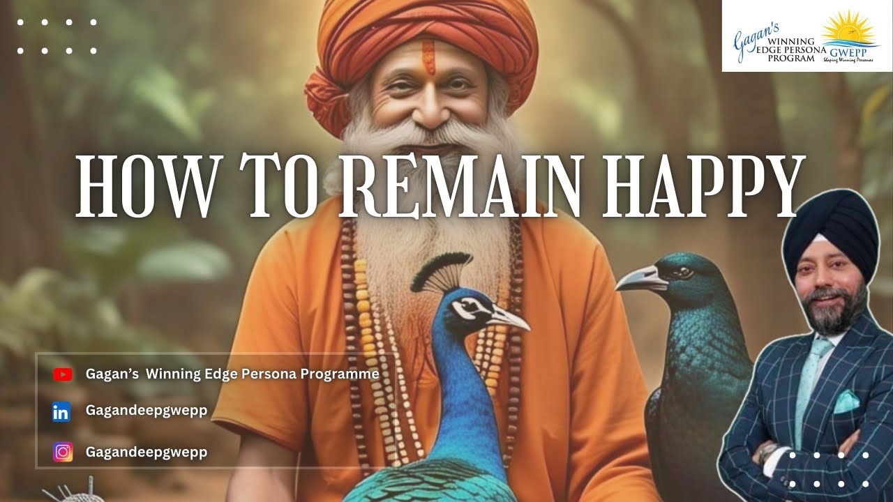 How to remain happy - YouTube