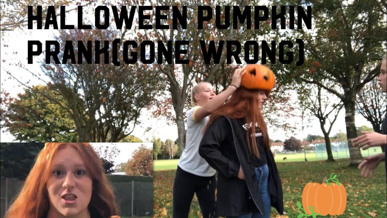 HALLOWEEN PUMPKIN PRANK🎃 - YouTube