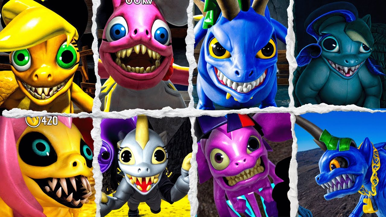 RUN FROM THE PONY FACTORY Obby! | All Jumpscares + All Monsters Scary ...