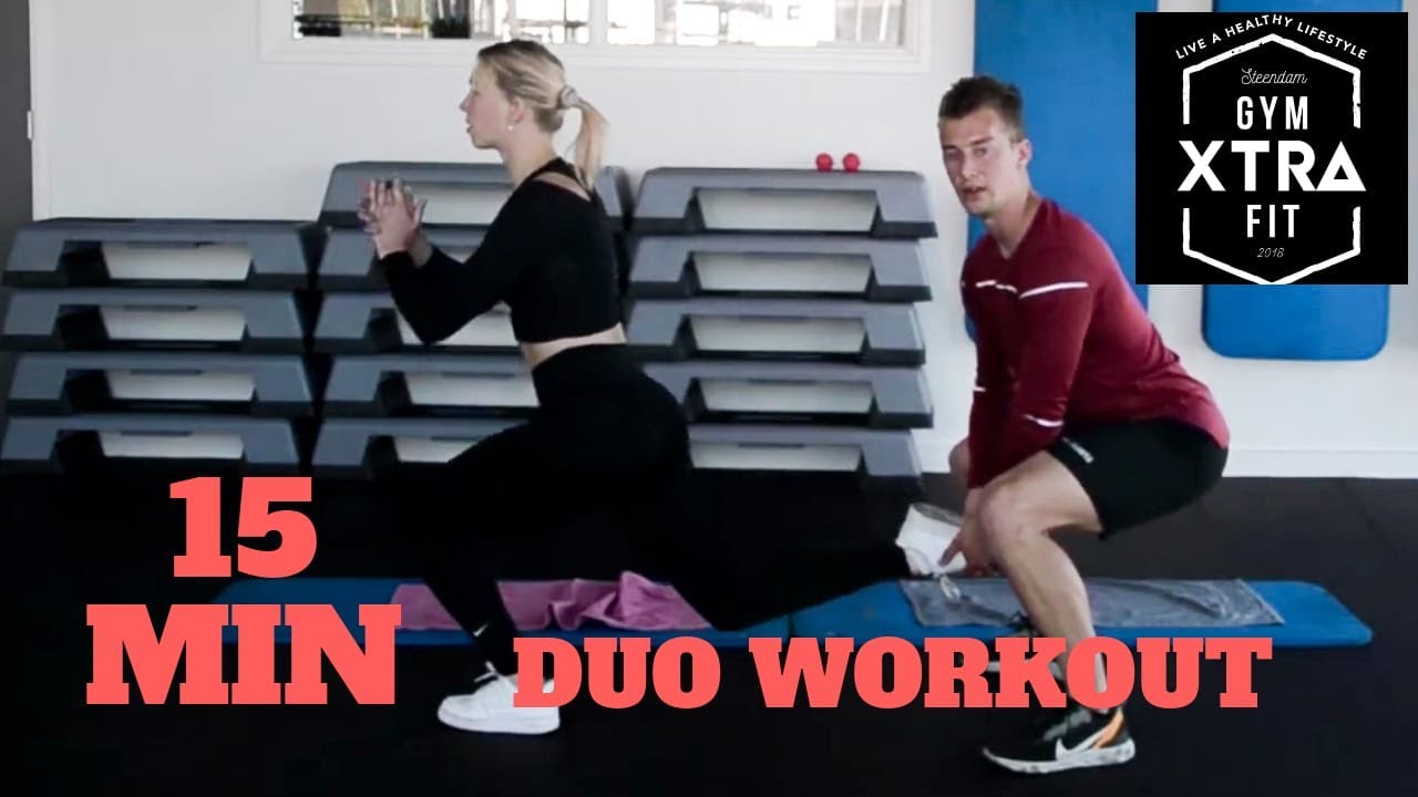 15 MIN DUO WORKOUT (GYM XTRA FIT) - YouTube