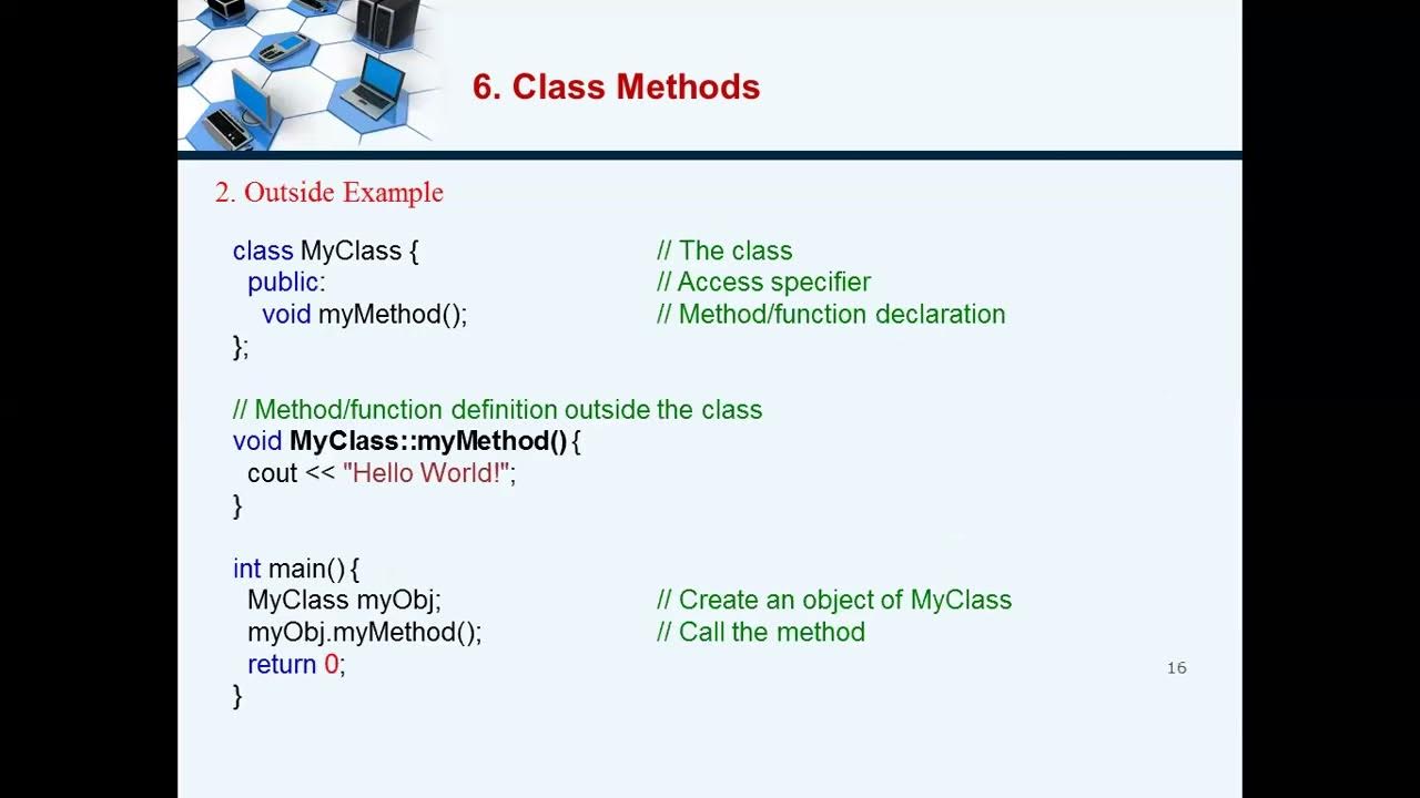 Chapter 8 - Classes and Objects - YouTube