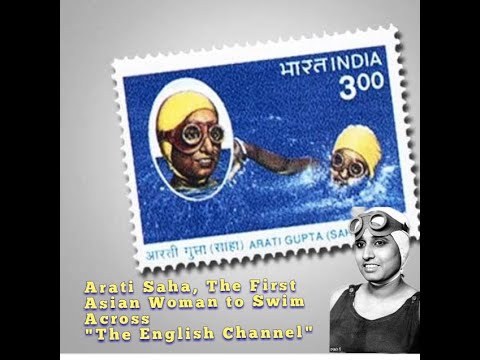 Arati Saha, the First Asian Woman to swim across the English Channel ...