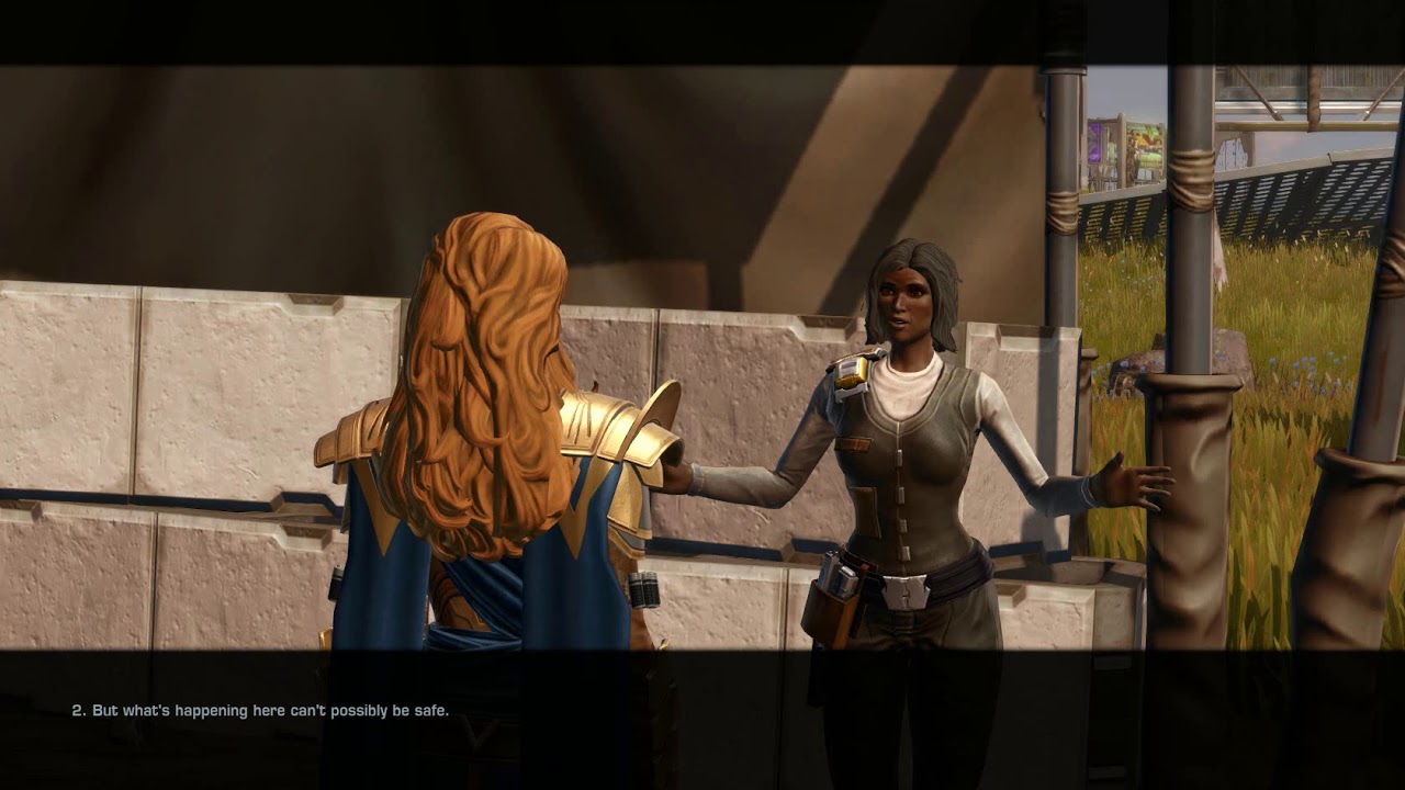 Swtor - Jedi Consular - Investigate the Swoop Gangs - Dantooine - YouTube