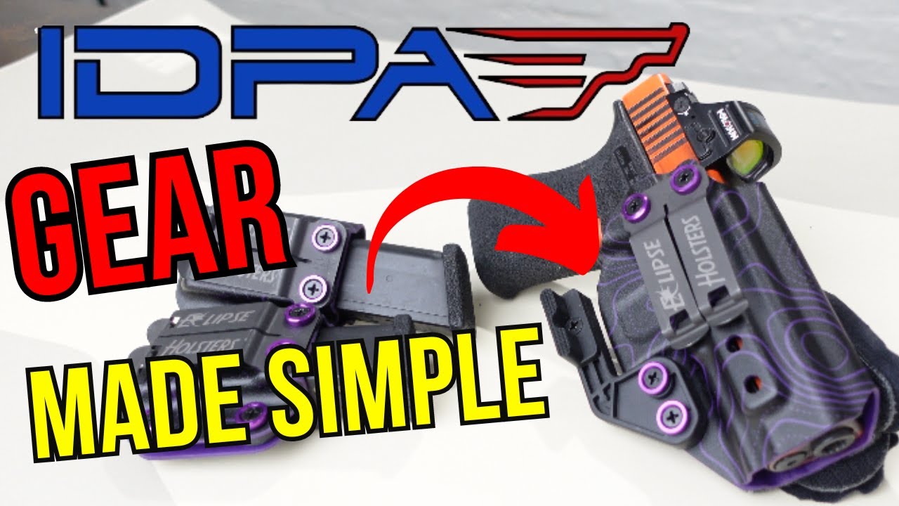 Shooting Your First IDPA Match: Simple Beginner Gear Setup - YouTube