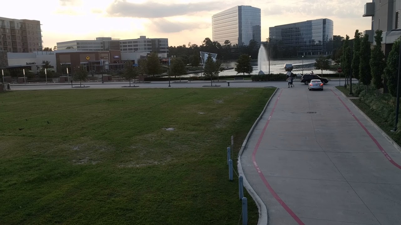 Sunset at Hughes Landing The Woodlands Texas - YouTube