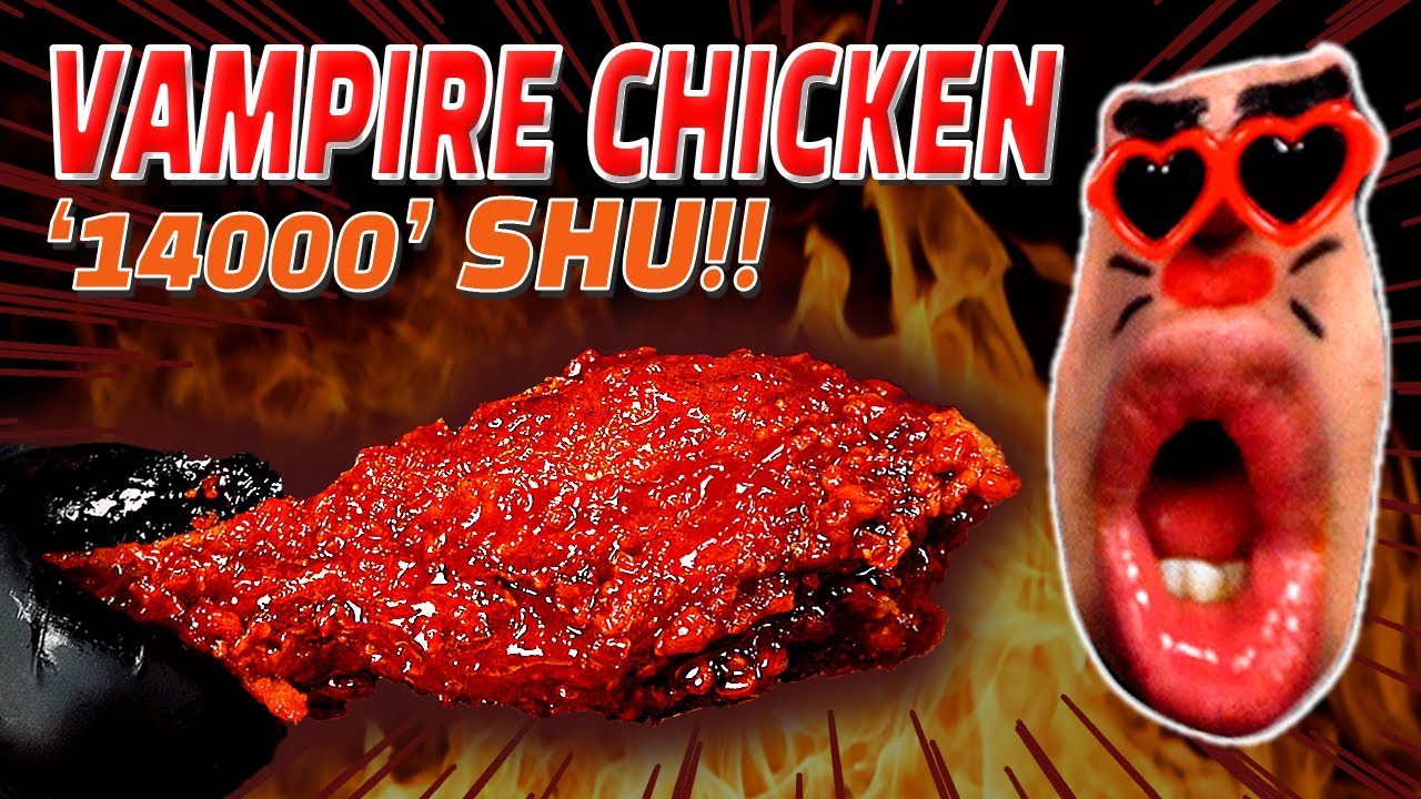 [ASMR MUKBANG] Try The Spiciest Chicken In Korea Vampire Chicken 🔥 Hell ...