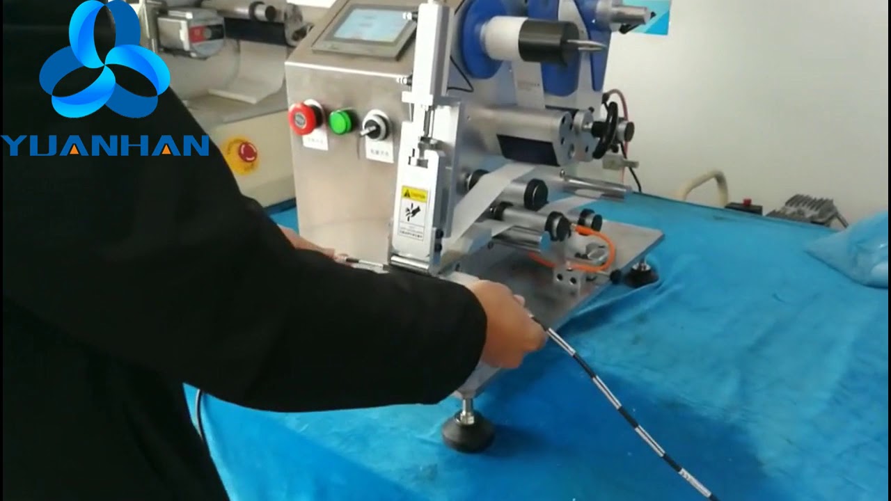 Label Wrap-around Machine for Wire and Cable, Cable Labeling Machine ...