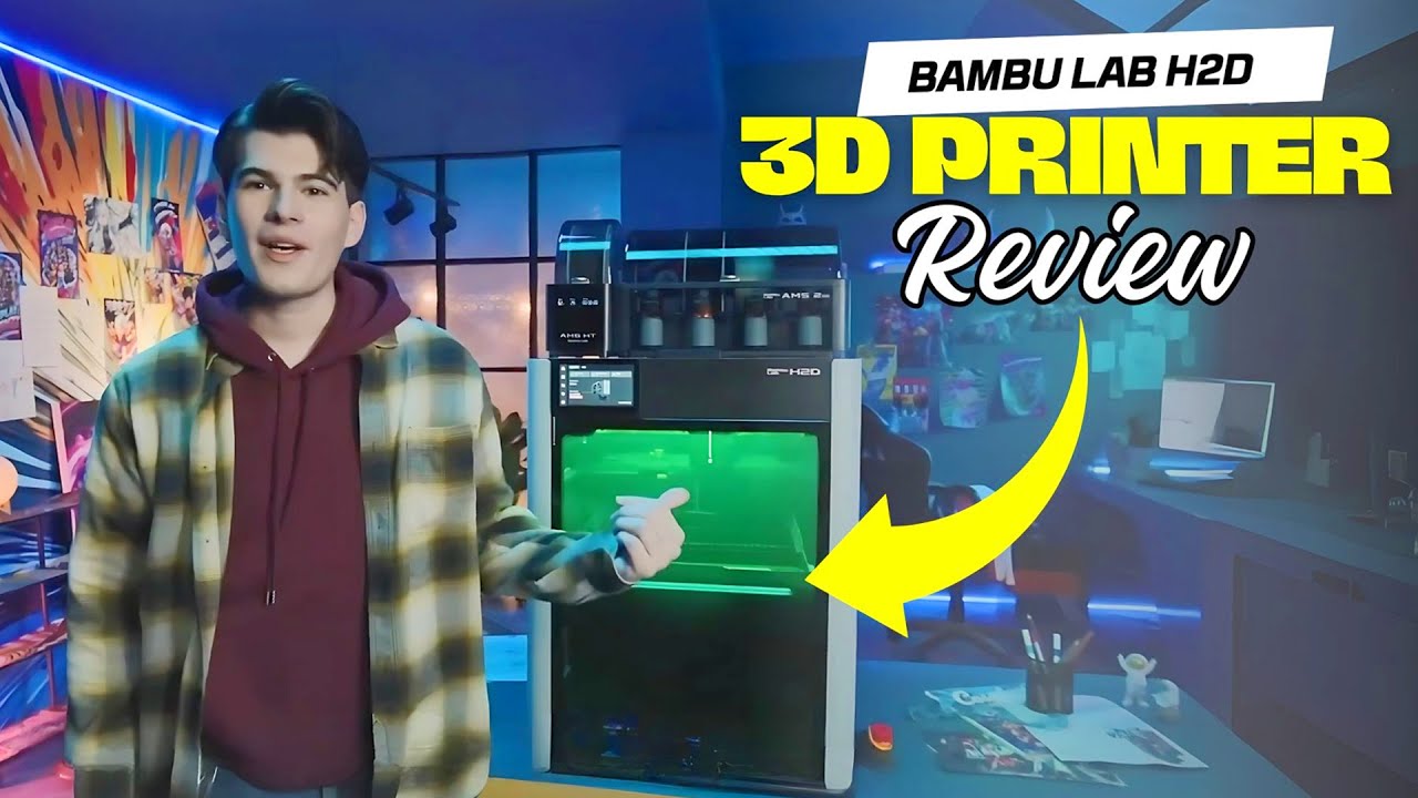 Bambu Lab H2D Review: The All-In-One 3D Printer, Laser & Cutter You’ve ...
