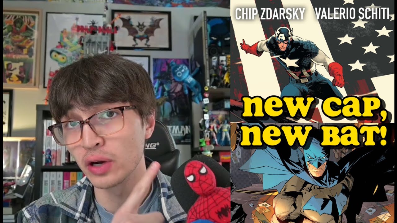 New Batman by Matt Fraction, New Captain America by Chip Zdarsky (Comic ...