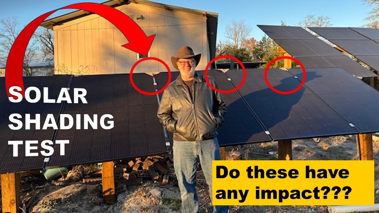 Does Solar Panel shading REALLY matter that much? Let’s test it and see ...
