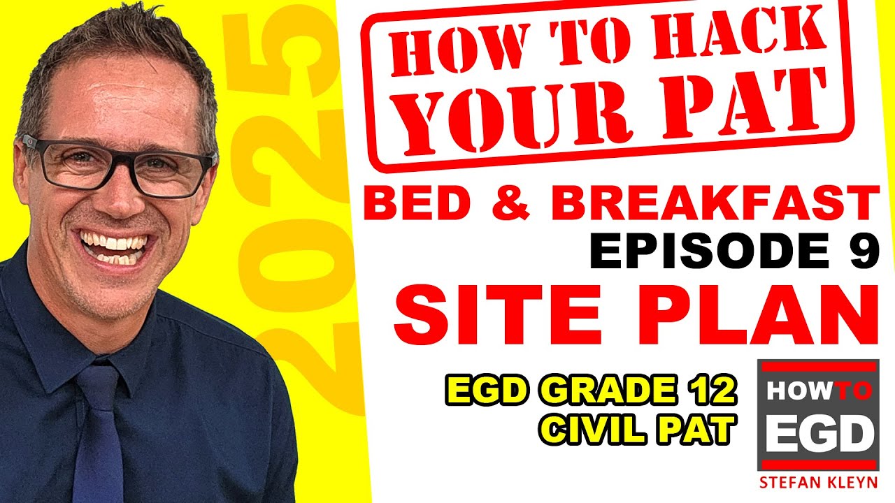 Civil Site Plan - 2025 Grade 12 EGD Civil PAT - How To Hack Your PAT ...