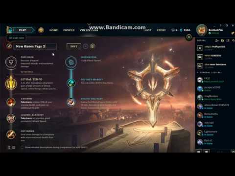 Vayne runes ! - YouTube