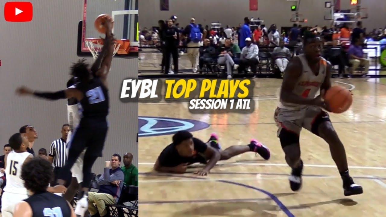 TOP PLAYS From EYBL Session 1 ATLANTA!! The Best Dunks & Highlights ...