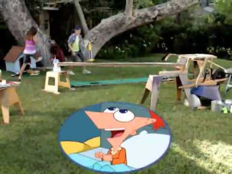 Phineas and Ferb Chain Reaction - Backyard Minigolf - Disney XD ...