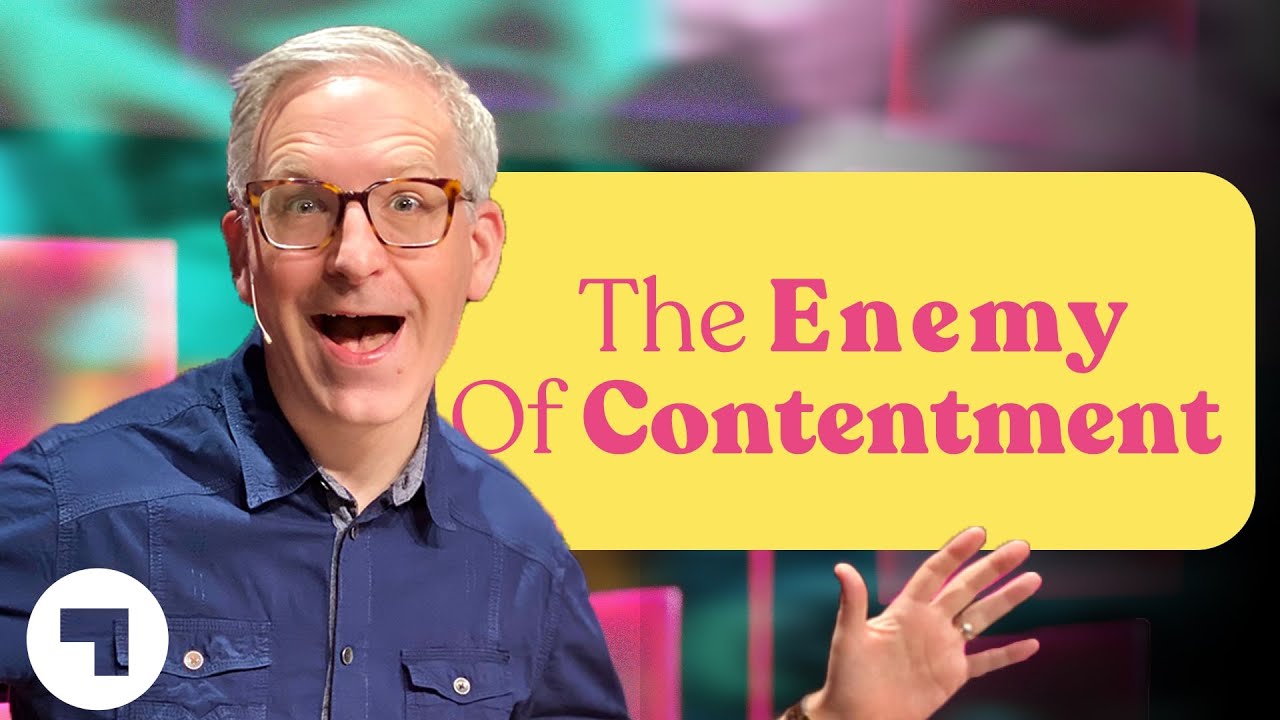 The Enemy Of Contentment | Chasing Contentment Sermon - YouTube