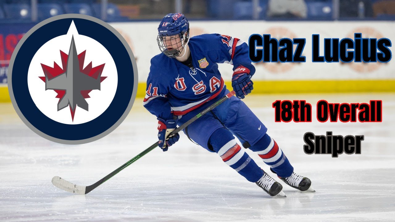 Chaz Lucius USA Highlights - Winnipeg Jets Top Prospect - YouTube