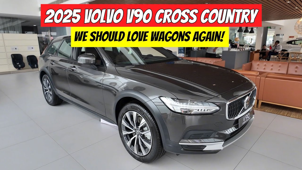 2025 Volvo V90 in-depth Walkaround - Volvo's Lifted Luxury Wagon! - YouTube