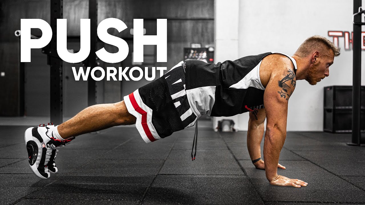 Chest Workout with DIFFERENT Push Up Types! - YouTube