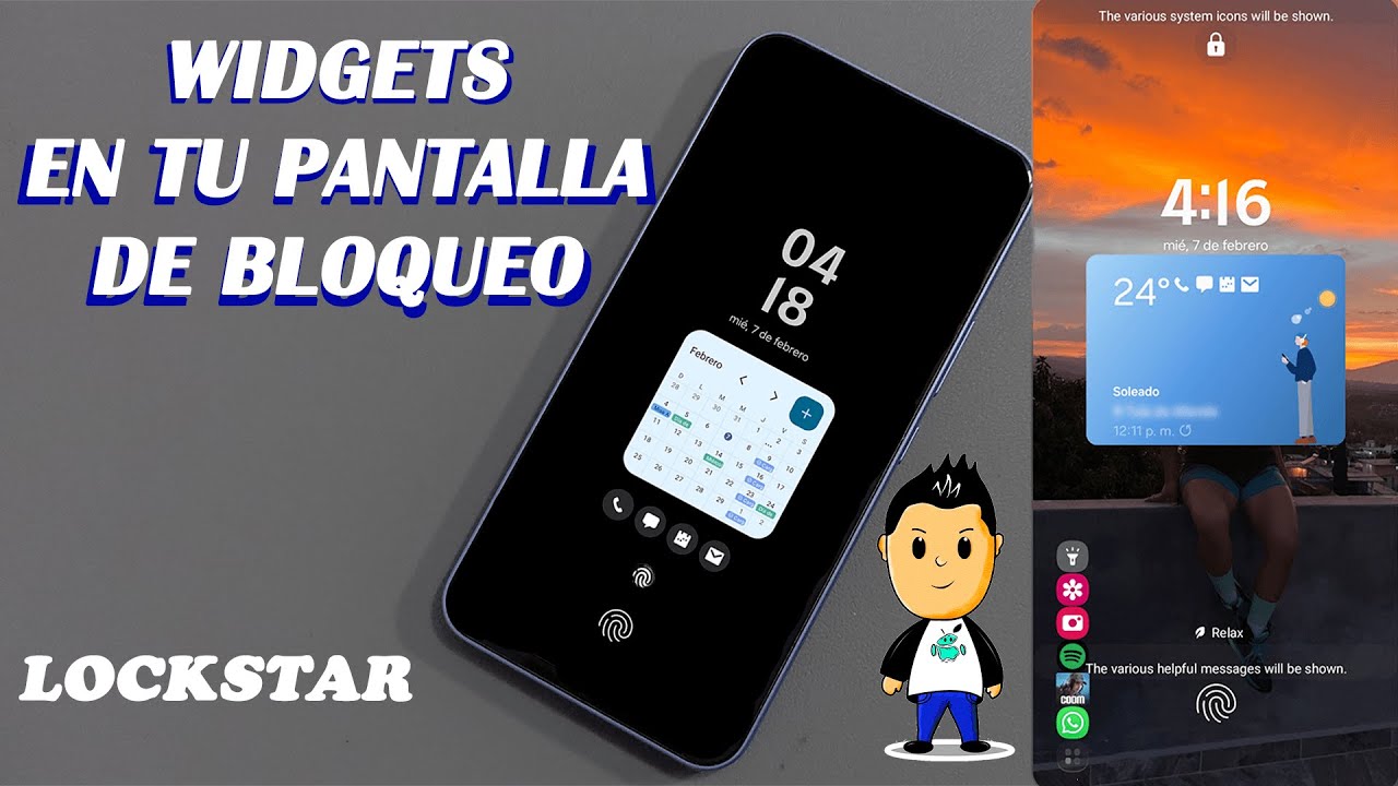 LockStar añade Widgets a tu pantalla de bloqueo | Aplicación dentro de GoodLock para Galaxy ...
