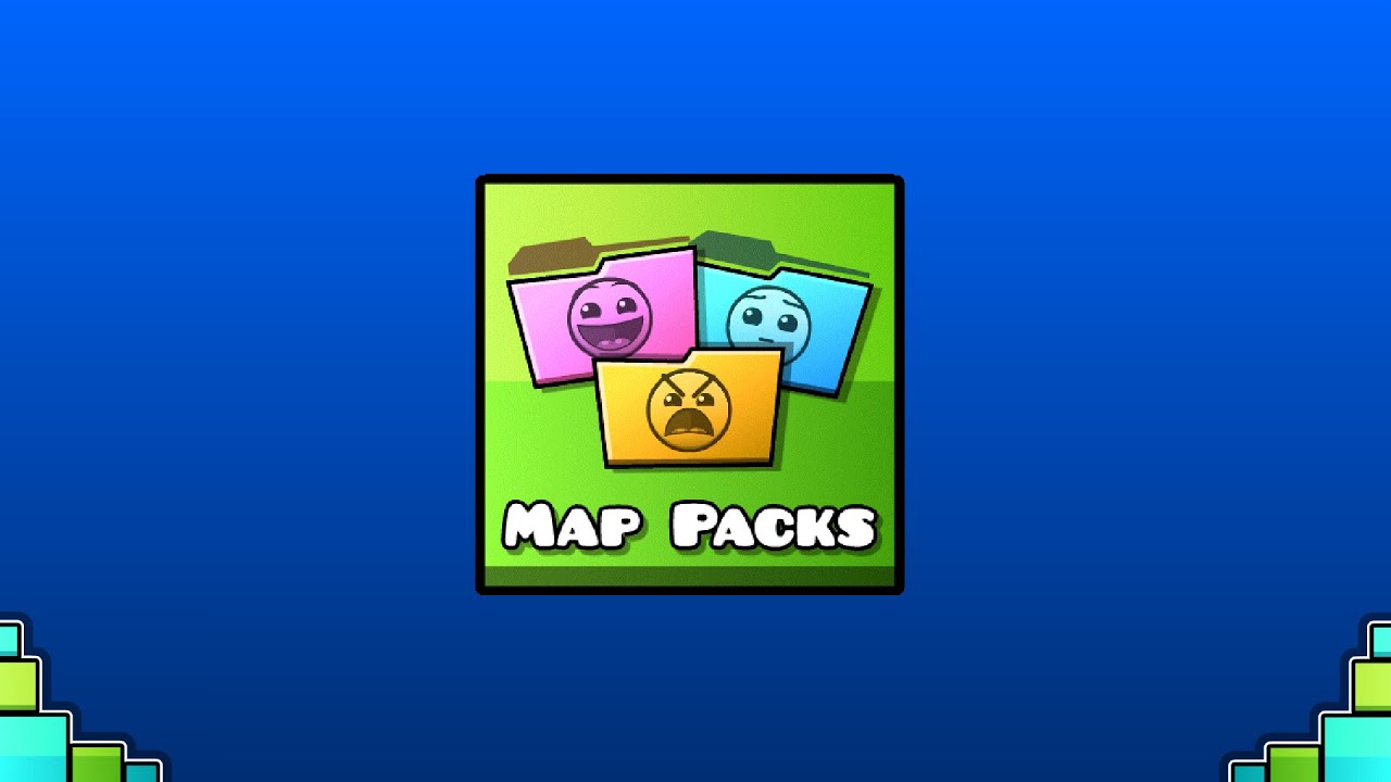 Geometry Dash | All Map Packs (195 levels) - All Silver Coins - YouTube