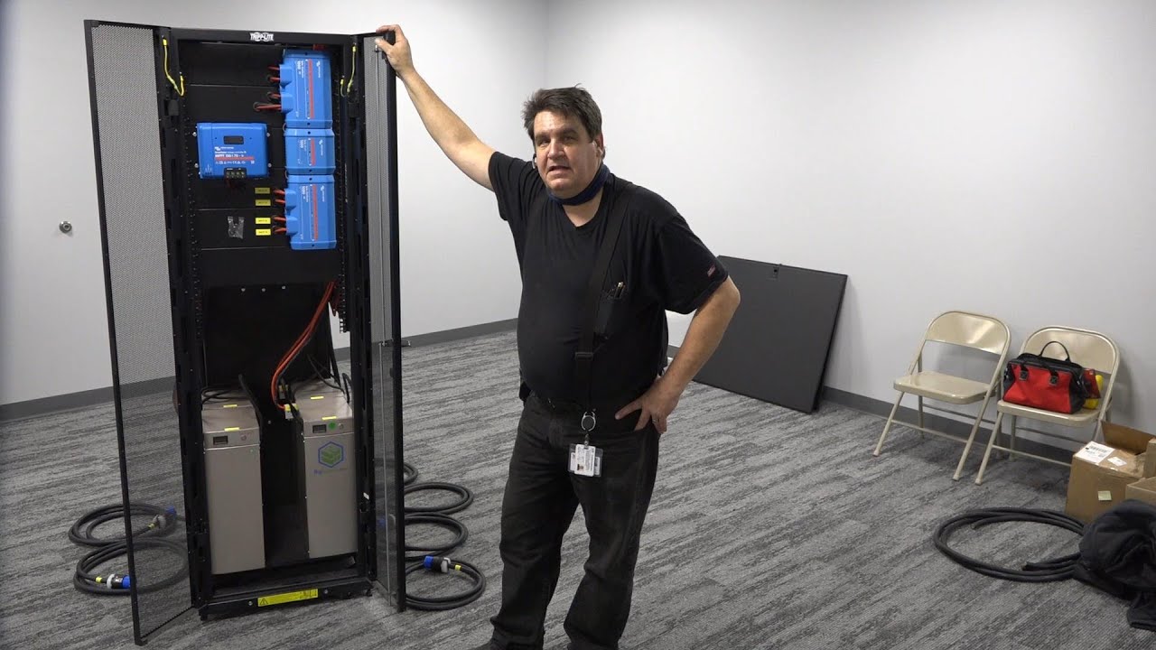 Special Episode. Corporate Data Center Solar/Battery Backup System ...