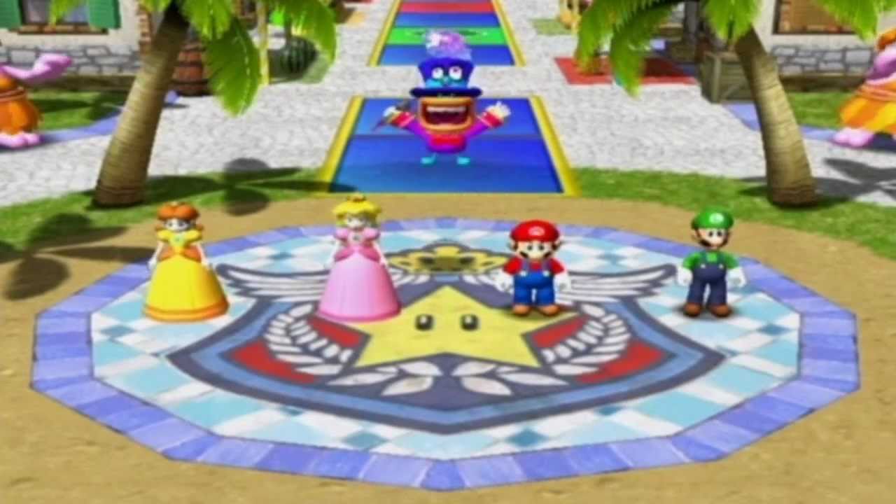 Mario Party 8 - Princess Daisy in Goomba's Booty Boardwalk - YouTube