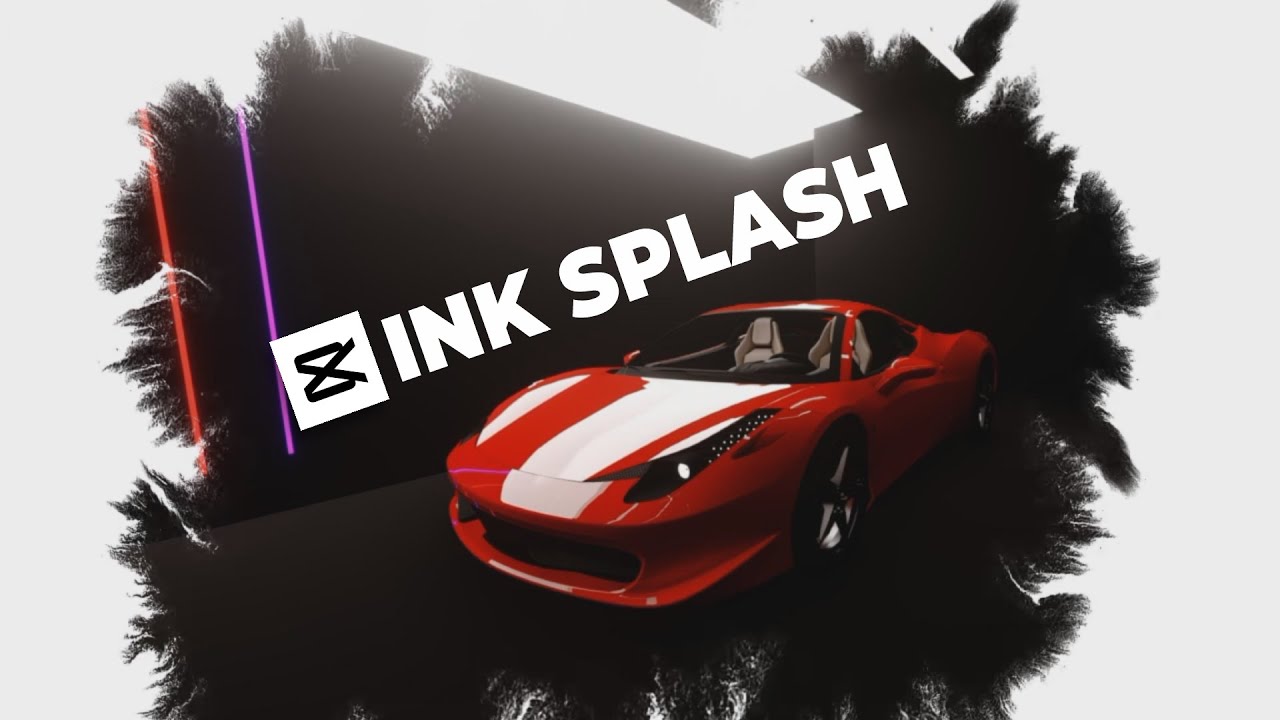 How to Add Ink Splash Transition Effect in CapCut - YouTube