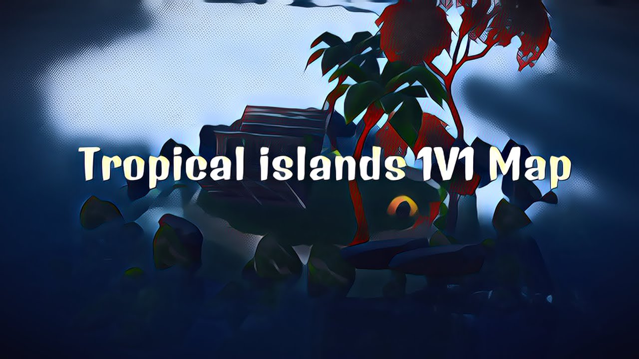 *NEW* Tropical island 1V1 Map Tutorial - YouTube