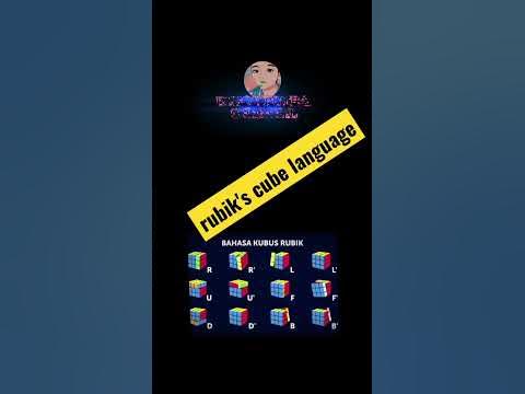 rubik's cube language #rubik #rubikcube - YouTube
