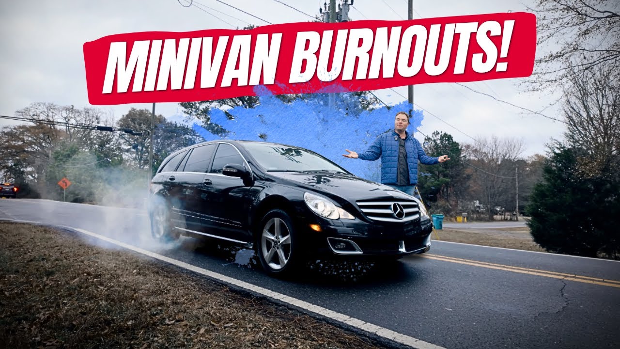 I V8 Swapped my R Class and Turned it Into a Minivan Burnout Machine ...