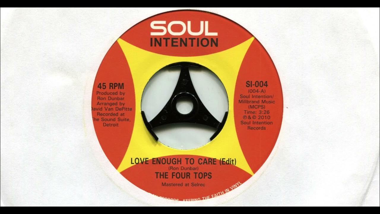 The Four Tops Love Enough To Care Edit 1979 2010 A Side 7