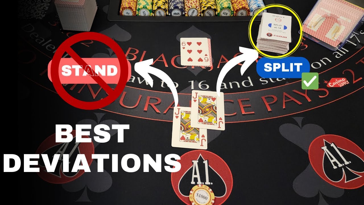 Top 30 Deviations for Card Counting - You NEED To Know These - YouTube