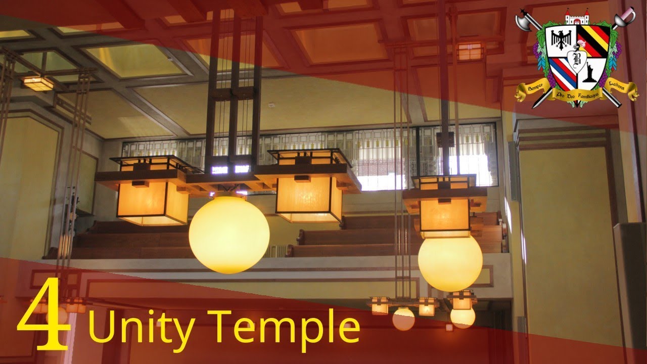 Unity Temple Restoration Part 4: Light Fixtures - YouTube