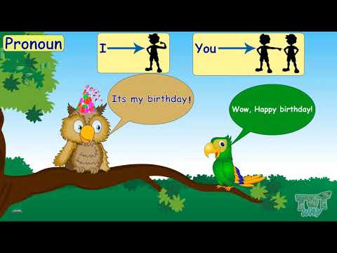 Pronouns For Kids | English | Grade 1 & 2 | Tutway