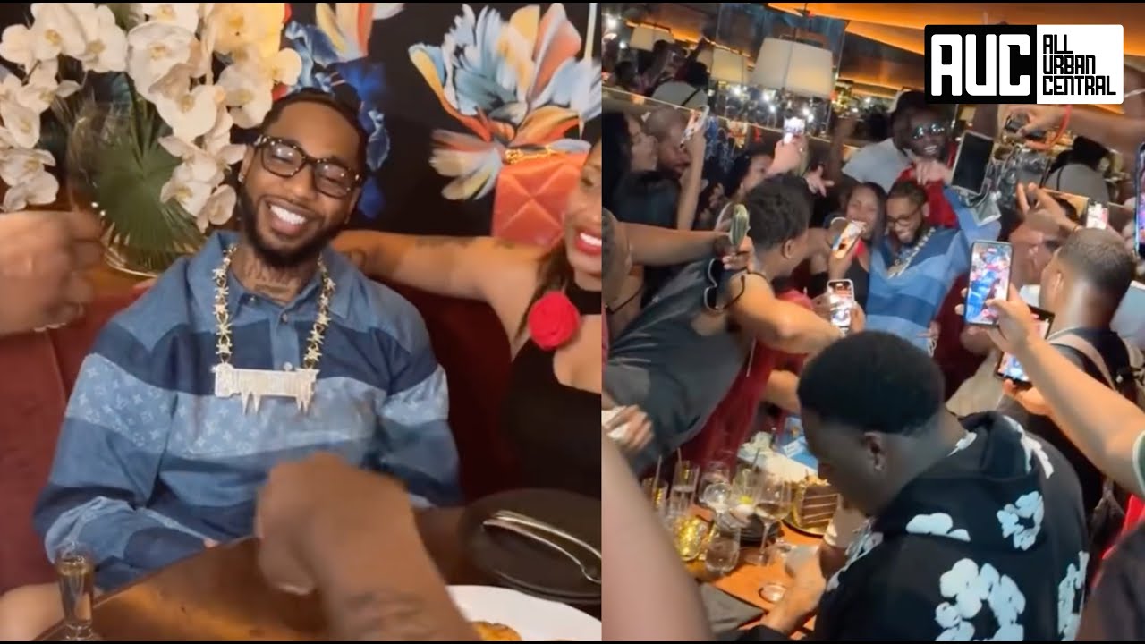 Young Dolph's Close Friends Throw Key Glock Surprise Bday Party In ...
