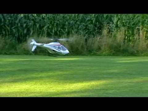 Multiplex Funcopter V2 max. speed and crash - YouTube