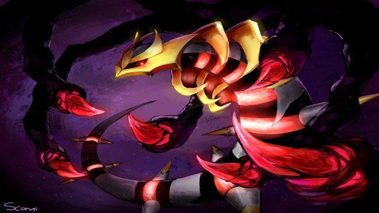 Giratina Origin Form Shadow Force Griseous Core - YouTube