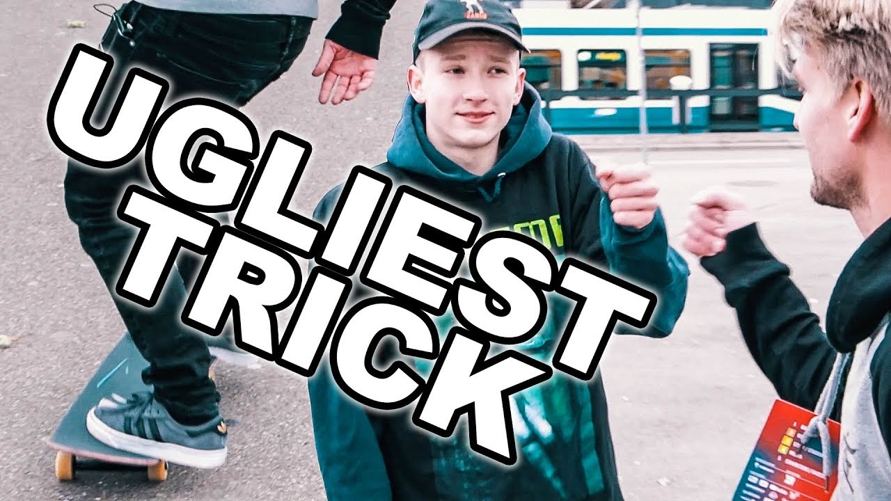 This is officially Skateboarding's UGLIEST Trick! - YouTube