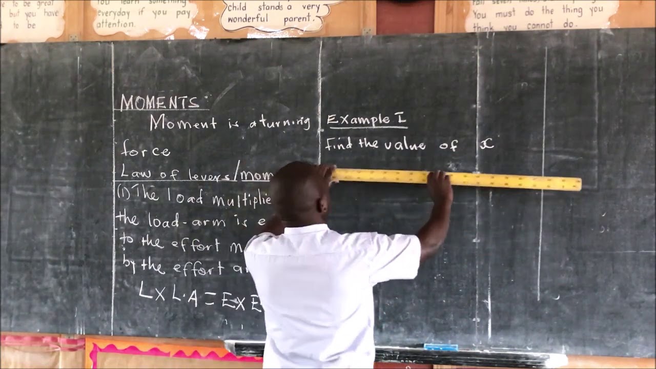 Primary 7 - Science Topic: Moments - YouTube